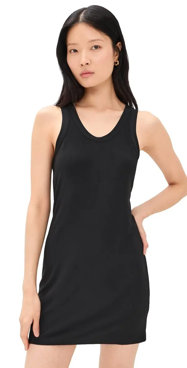 Norma Kamali Racer Tee Mini Dress