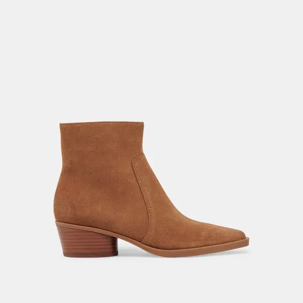 DOLCEVITA Fahari H2o Wide Booties - Brown Suede