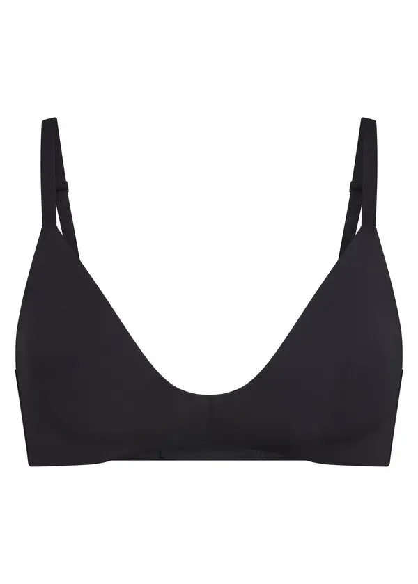 SKIMS Wireless Stretch-jersey T-shirt Bra - Black