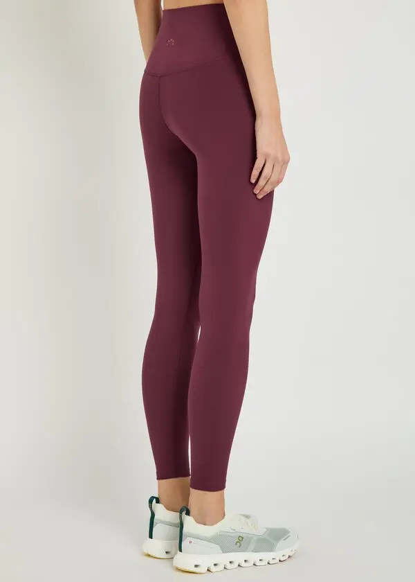 Varley Freesoft Stretch-jersey Leggings - Burgundy