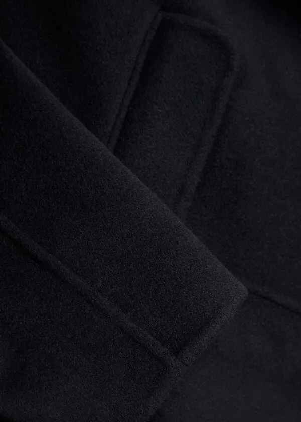 ANINE BING Wool And Cashmere-blend Jacket - Navy