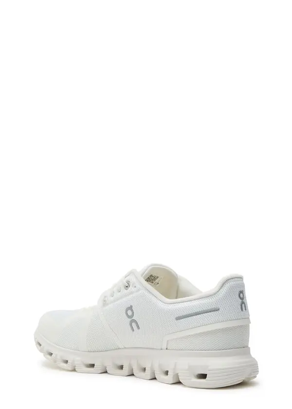 On Cloud Panelled Mesh Sneakers - White