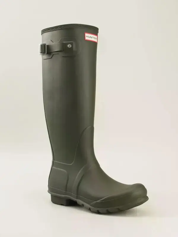Hunter Wellington Rain Boots - Green