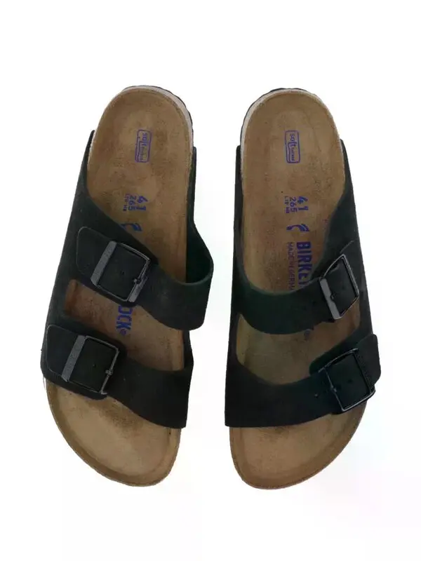BIRKENSTOCK Arizona Buckle Sandals - Black