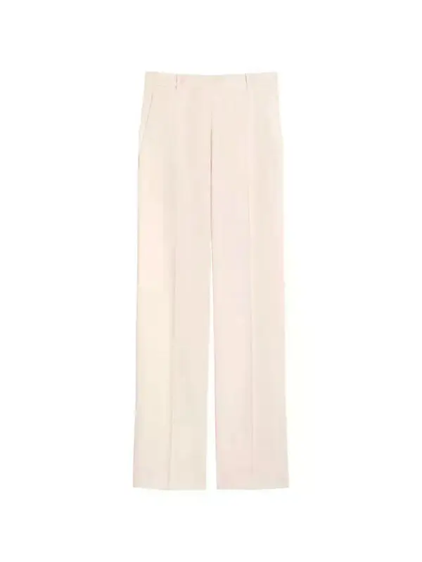 Max Mara Wool Trousers - Neutrals