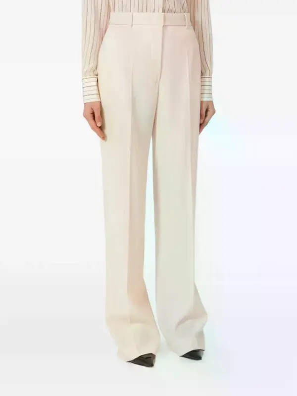 Max Mara Wool Trousers - Neutrals