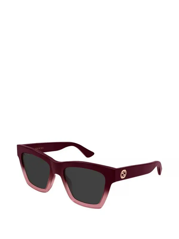 Gucci Geometric Frame Sunglasses