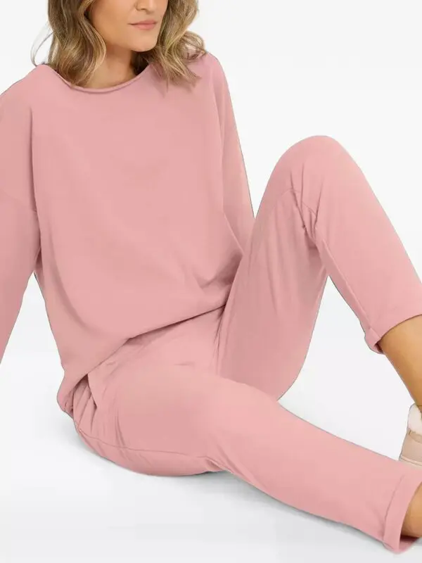 JUVIA Welt-pockets Track Pants - Pink