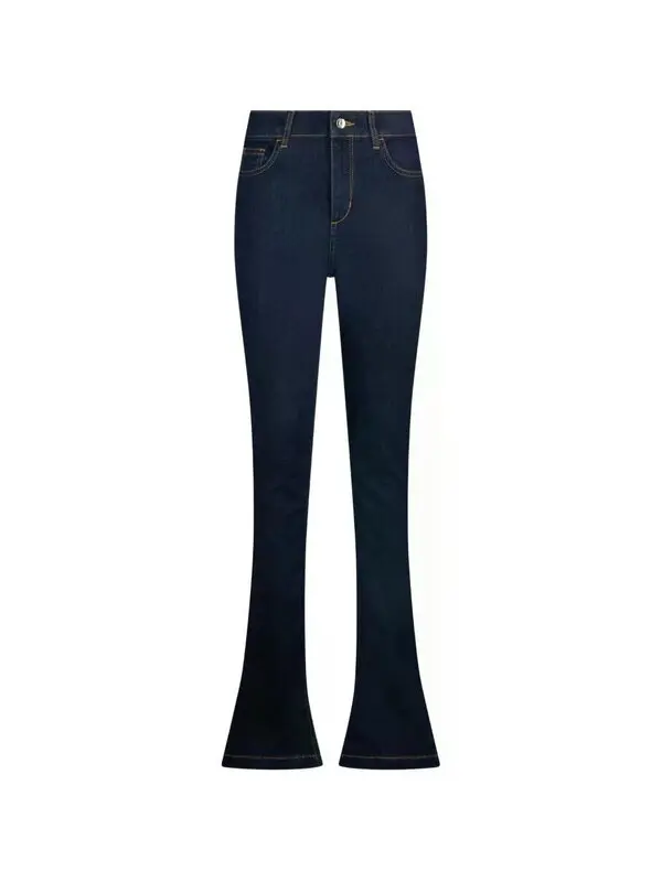 Liu Jo High-rise Zip Hem Jeans