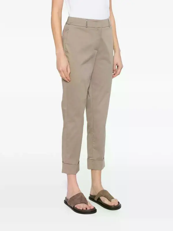 Peserico Cuffed Trousers