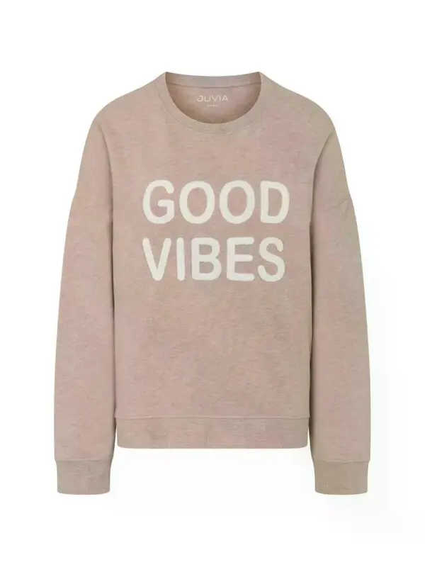 JUVIA Fleece Sweatshirt - Neutrals