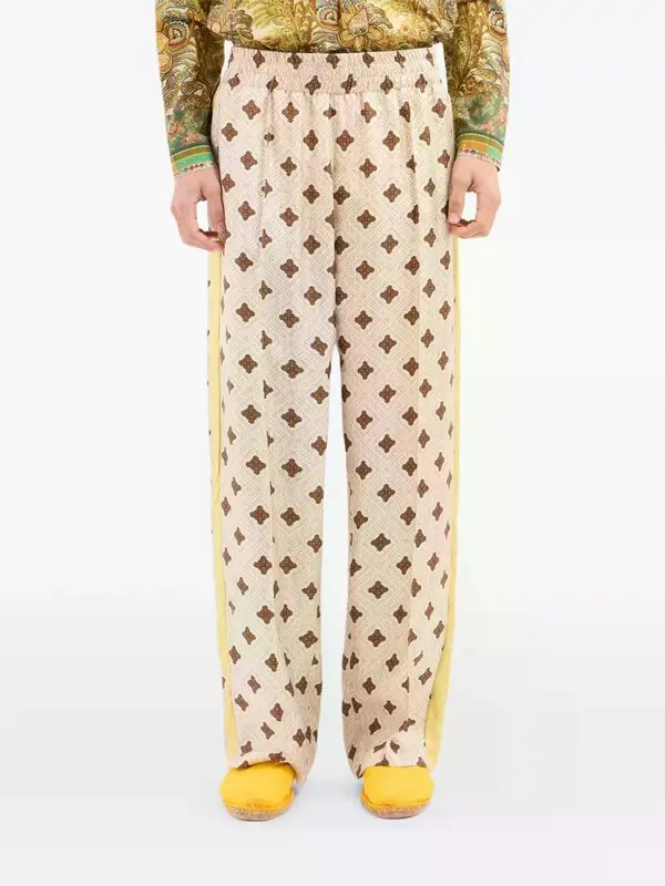 PIERRE-LOUIS MASCIA Patterned Trousers