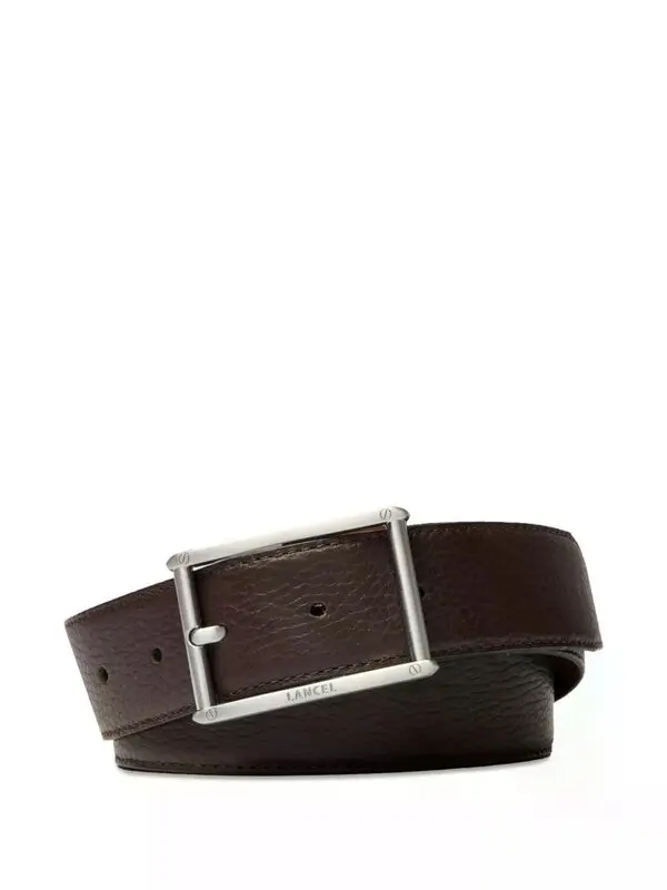 LANCEL Adjustable Leather Belt - Brown