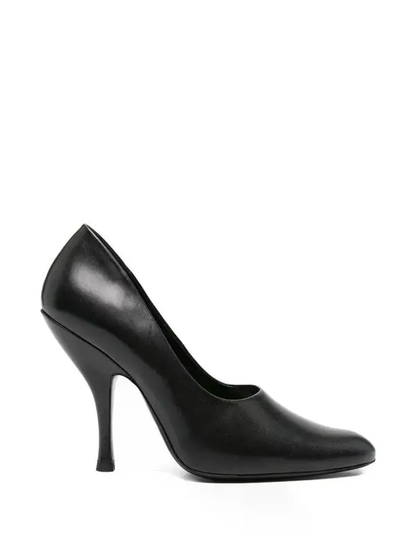 JUDE Date Leather Pumps - Black