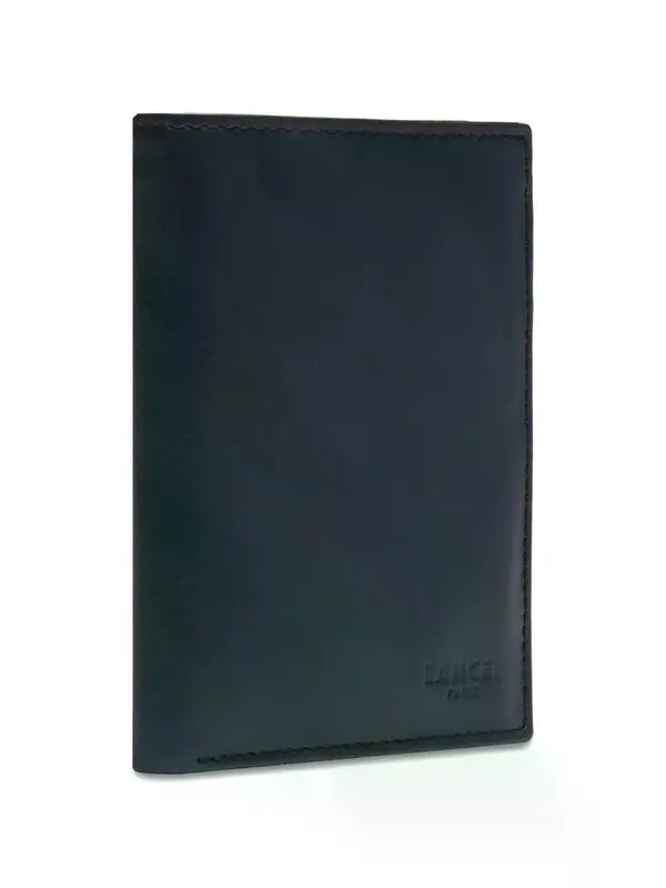 LANCEL Leon 9 Card Slots European Leather Cardholder - Blue
