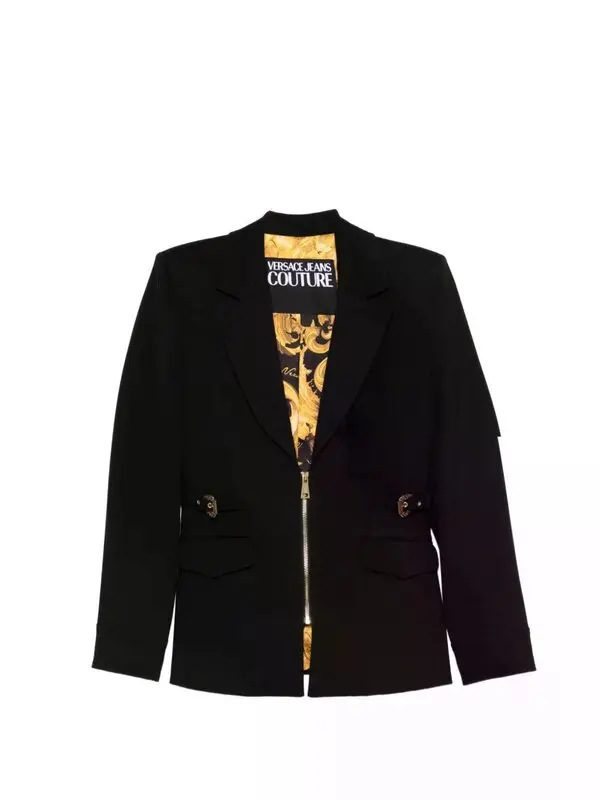 Versace Zip-up Blazer