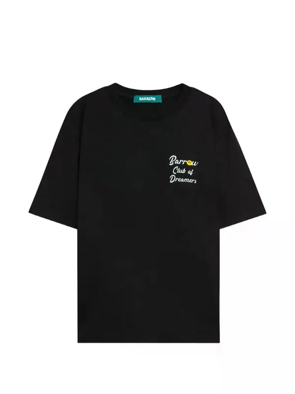 BARROW Crewneck Graphic T-shirt - Black