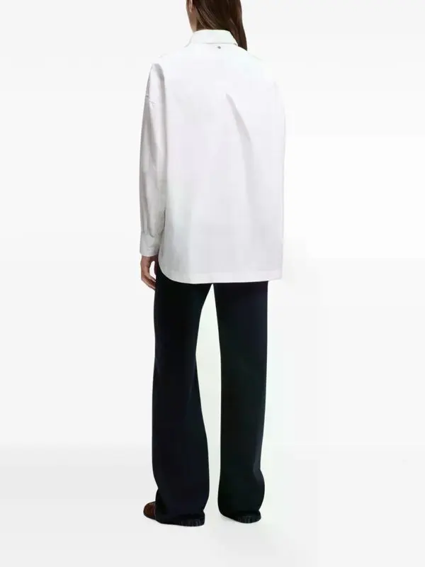 BOSS Oversized Fit Cotton Shirt