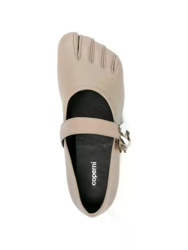 Coperni Leather Ballerina Flats