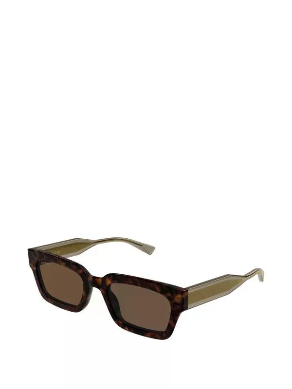 Gucci Geometric-frame Sunglasses