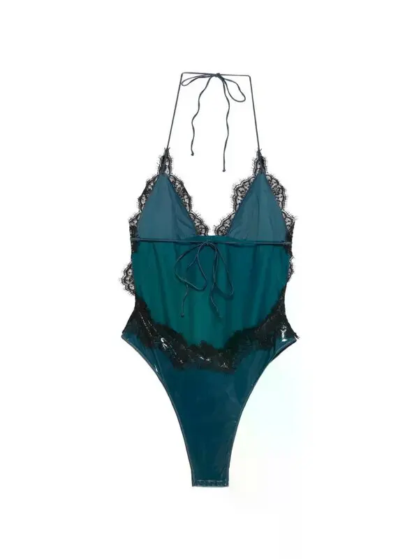 Oseree Lace-trim Swimsuit