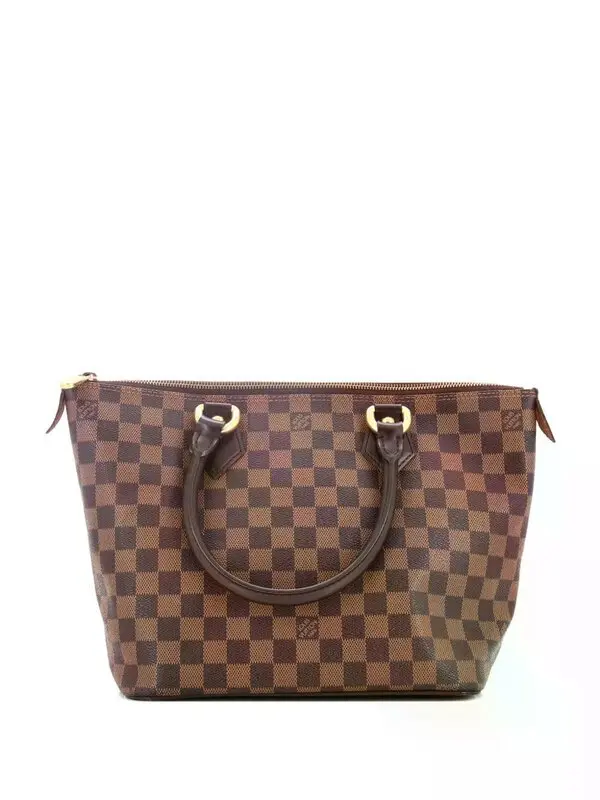 LOUIS VUITTON Saleya Handbag Damier Pm Tote - Brown