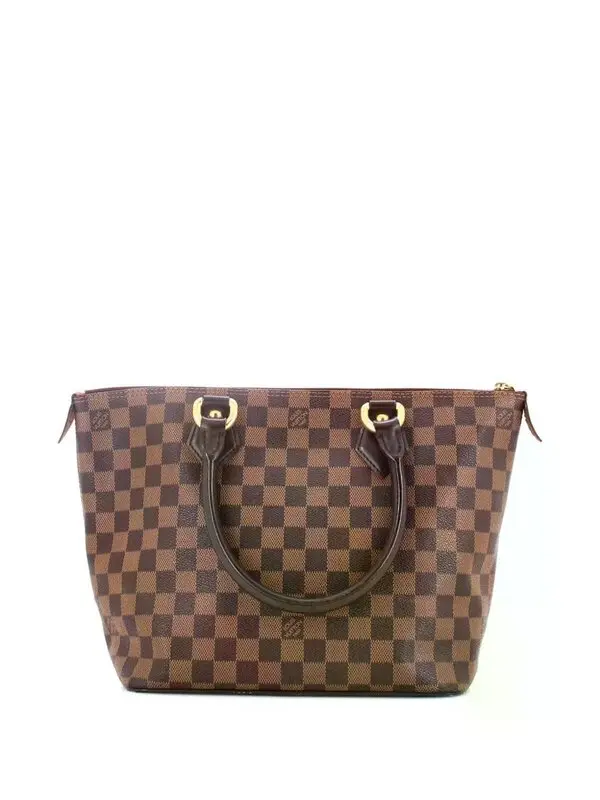 LOUIS VUITTON Saleya Handbag Damier Pm Tote - Brown