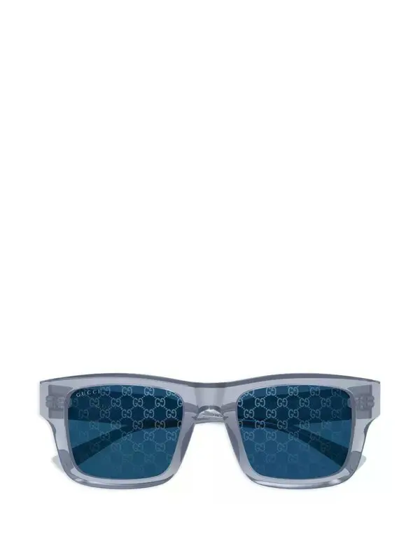 Gucci Square-frame Sunglasses - Grey