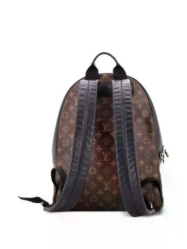 LOUIS VUITTON Josh Nm Macassar Monogram Canvas Backpack - Black