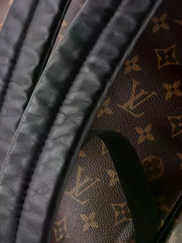 LOUIS VUITTON Josh Nm Macassar Monogram Canvas Backpack - Black