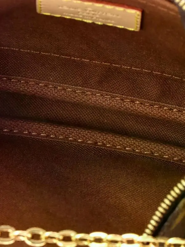 LOUIS VUITTON Multi Pochette Accessoires Monogram Canvas Crossbody Bag - Brown