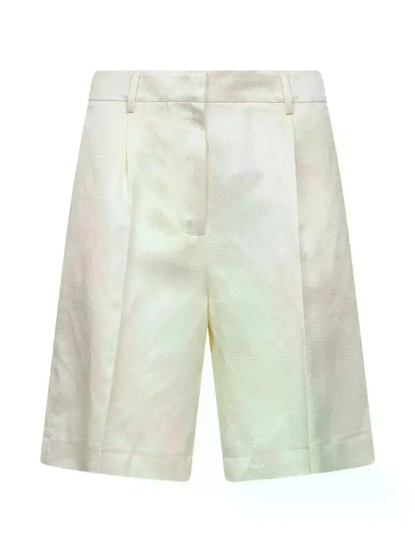 PT TORINO Pleated Tailored Shorts