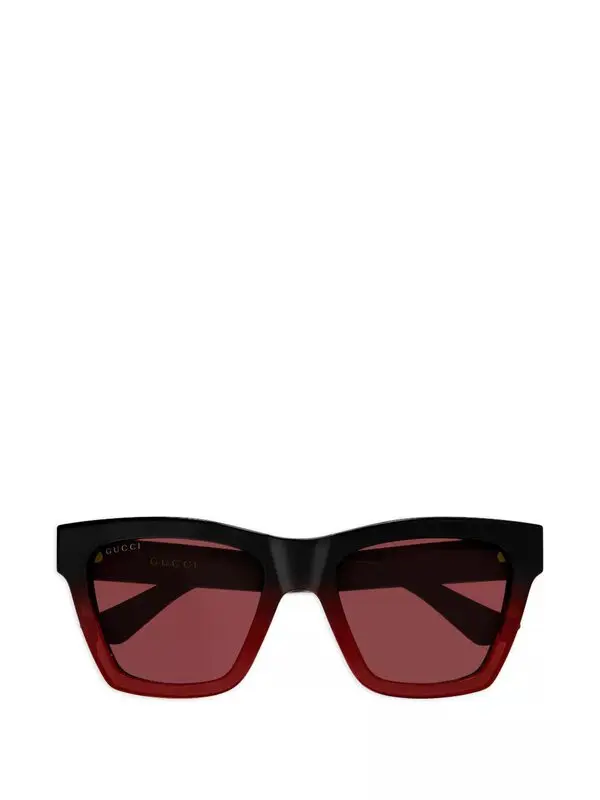 Gucci Square-frame Sunglasses - Black