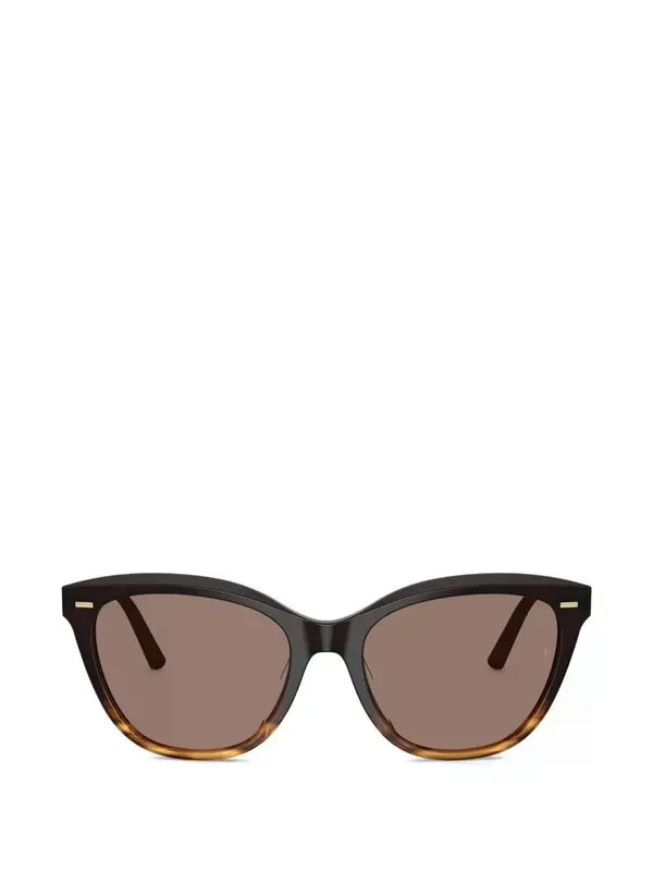 Oliver Spencer Mrs. Federer Cat-eye Sunglasses - Brown