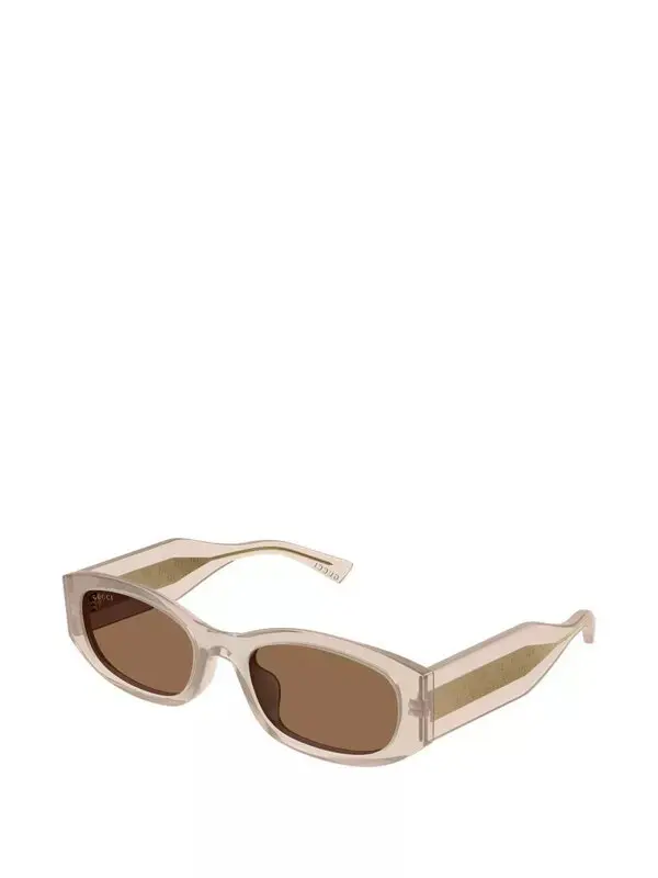 Gucci Geometric-frame Sunglasses
