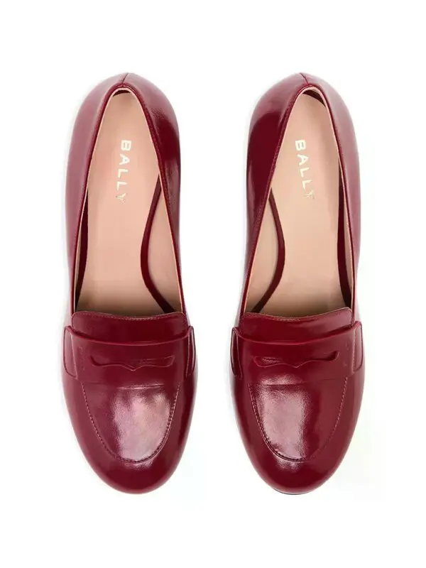 Bally Saule Leather Loafers