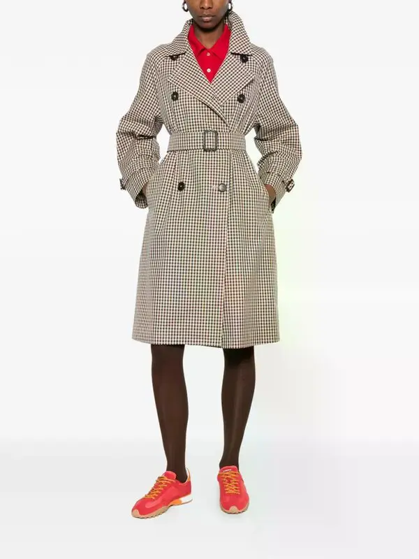 Max Mara Double-breasted Belted Coat