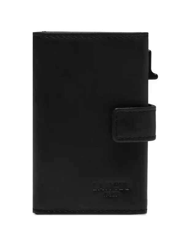LANCEL Leon Leather Cardholder - Black