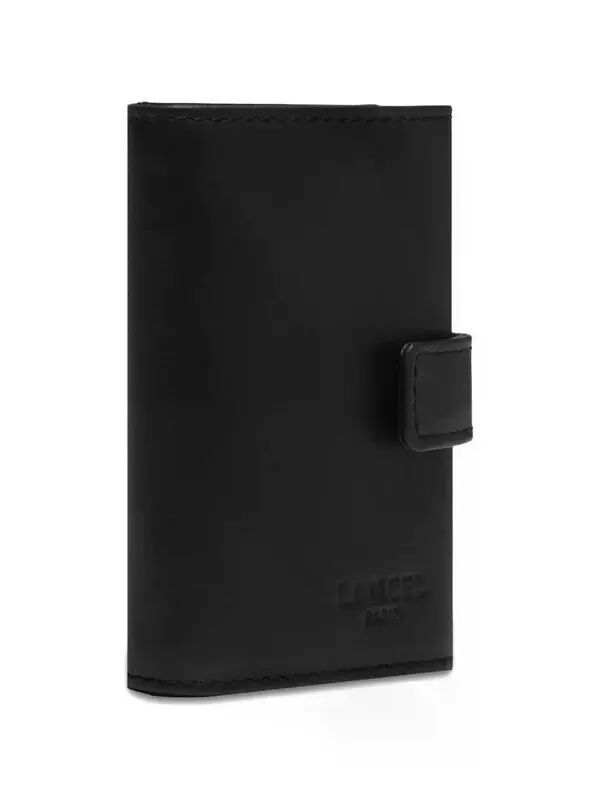 LANCEL Leon Leather Cardholder - Black