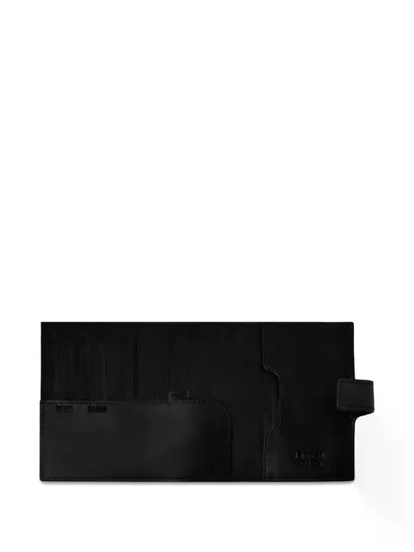 LANCEL Leon Leather Cardholder - Black