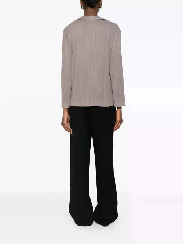 Giorgio Armani Pleated Tank Top And Blouse Set - Neutrals