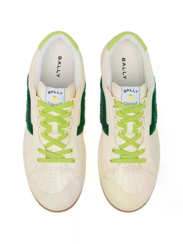 Bally Tennis Leather Sneakers