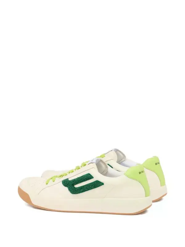 Bally Tennis Leather Sneakers