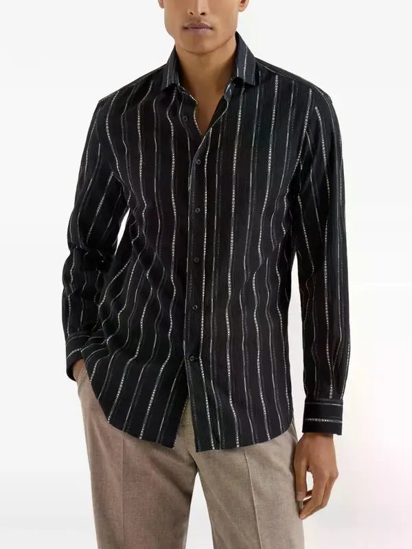 Brunello Cucinelli Button-up Shirt - Black