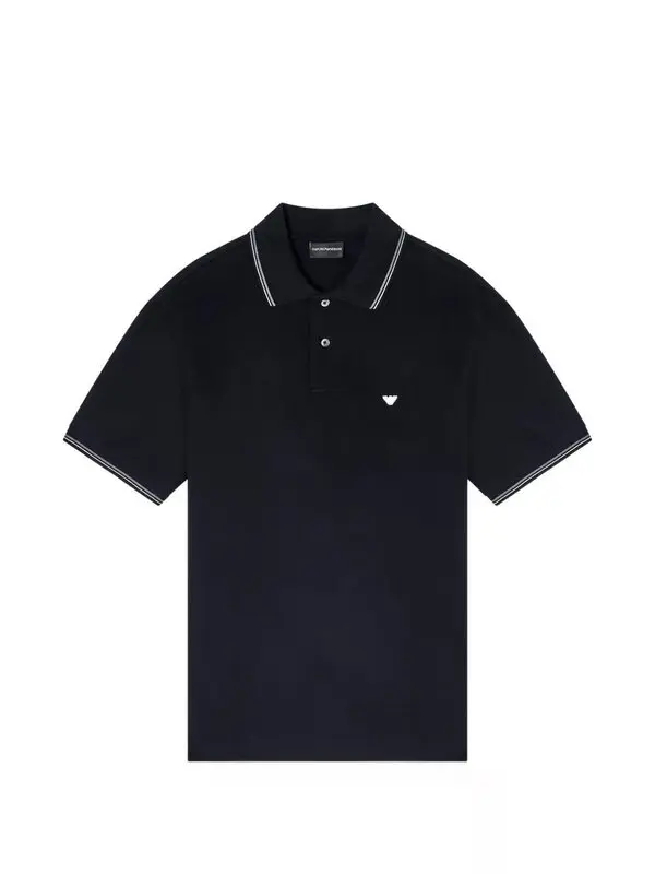 Emporio Armani Slim Fit Polo Essential In Stretch Cotton Pique