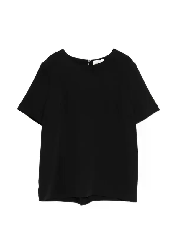 P.a.r.o.s.h Short-sleeve Blouse - Black