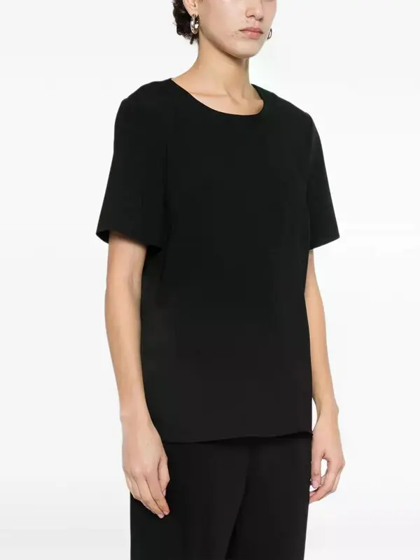 P.a.r.o.s.h Short-sleeve Blouse - Black