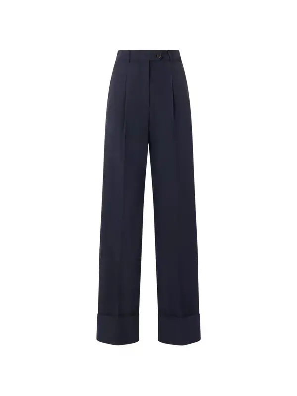 Bally Cuffed Pleated Trousers