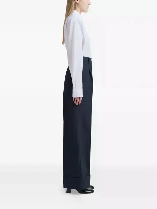 Bally Cuffed Pleated Trousers