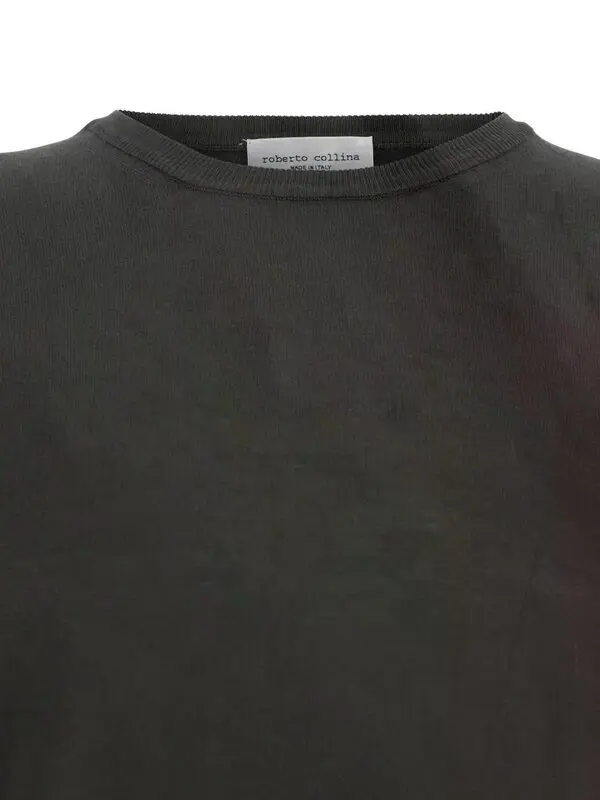 ROBERTO COLLINA Ribbed T-shirt